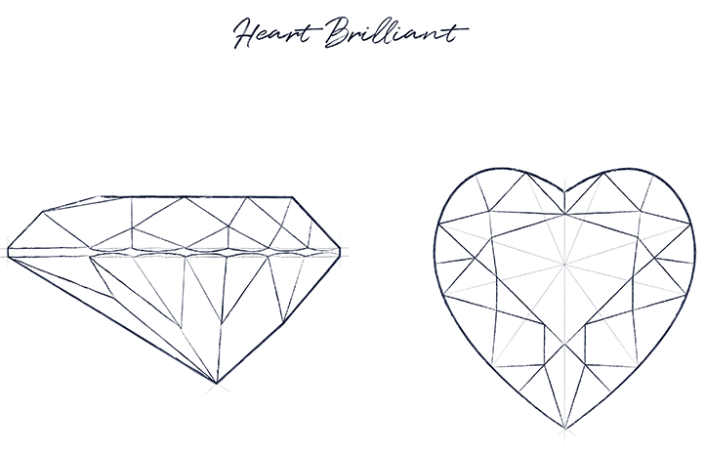 Heart Shape Diamonds - Pala Diamonds